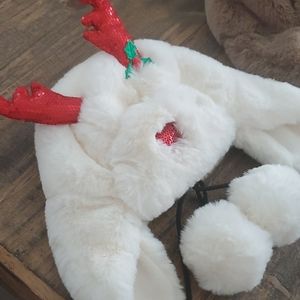 INC International Concepts | Accessories | Inc White Reindeer Hat ...